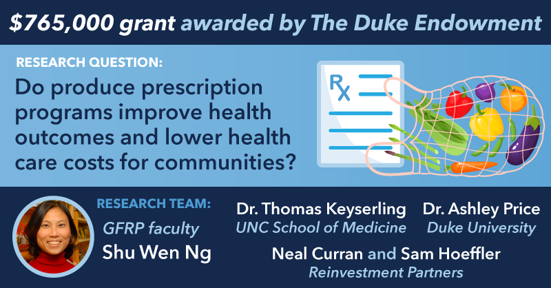 Ng and colleagues awarded grant to explore cost savings from produce ...