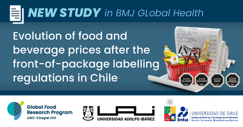 Products changed, but not prices, under Chile’s Law of Food Labeling ...