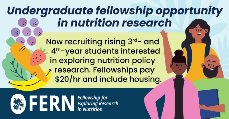 FERN: Fellowship for Exploring Research in Nutrition - Global Food ...